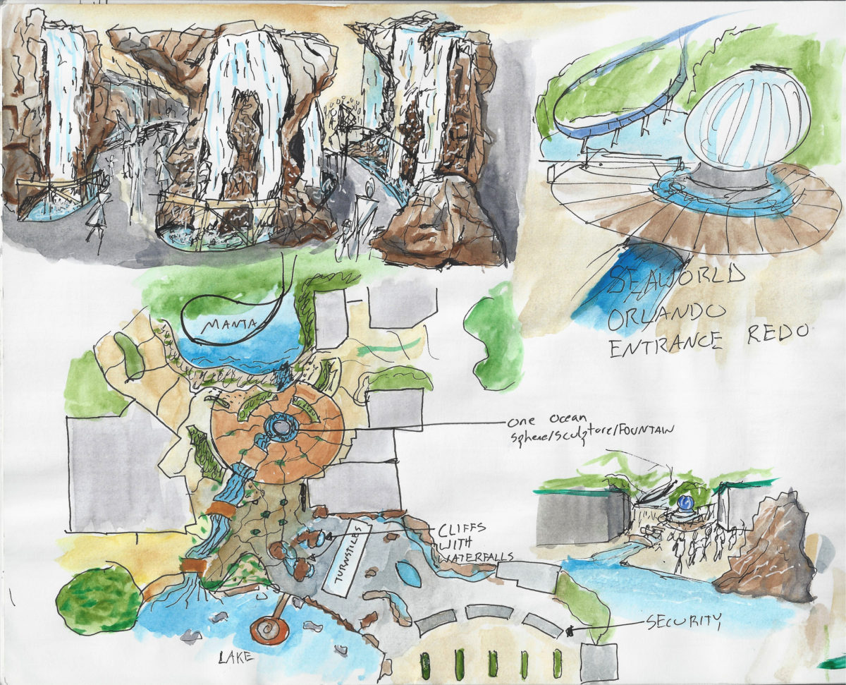 A New Entrance for SeaWorld - Theme Park Concepts
