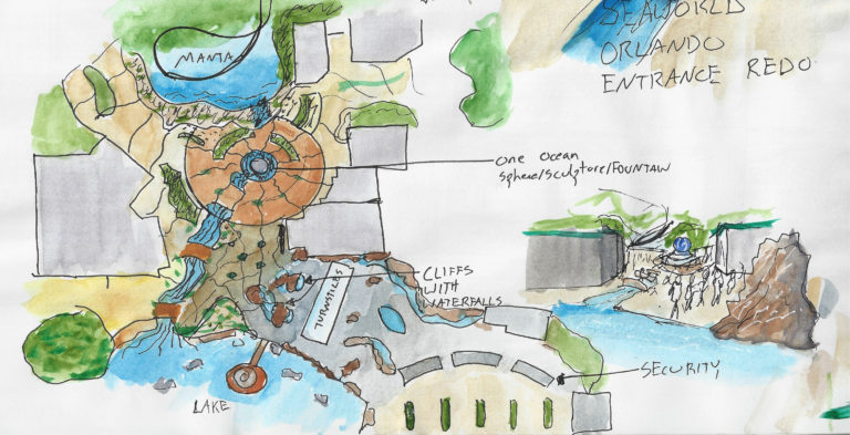A New Entrance for SeaWorld - Theme Park Concepts
